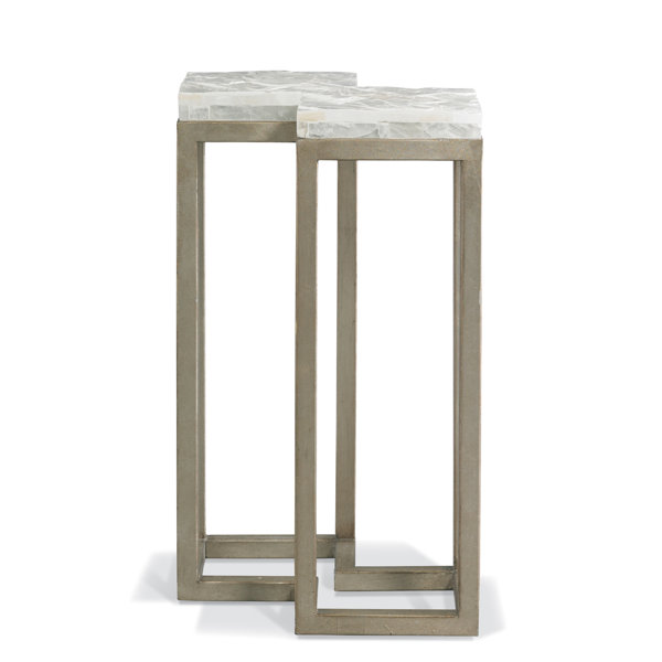 Sherrill Occasional Infinity Stone Top End Table | Wayfair